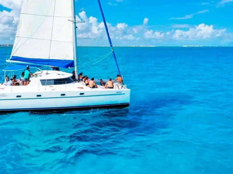 Riviera Maya: Private Catamaran Sailing for 42 Guests - Key Points