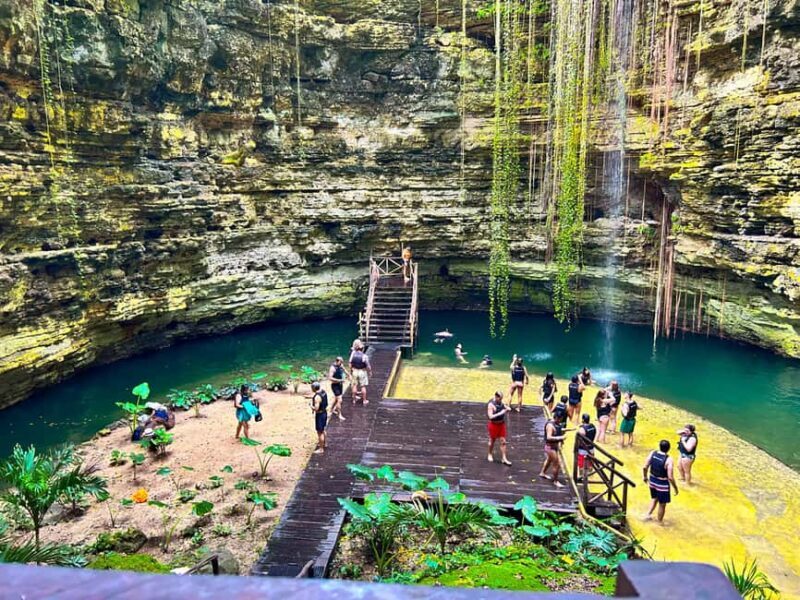 Riviera Maya: Tour to Cobá and Chichén Itzá with a Cenote and optional lunch - Key Points