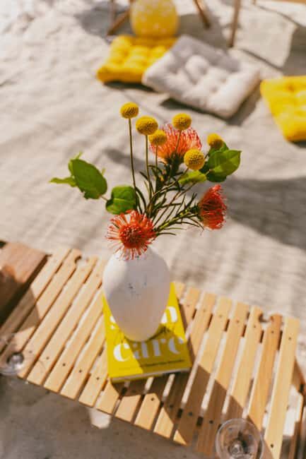 Riviera Suite: Private Beach Lounge and Picnic Set Up - Key Points