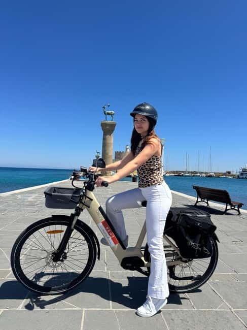 Rodos: E-Bike Rental - The Route and Highlights