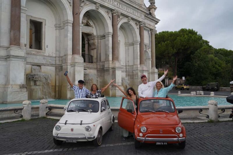 Roma: Photography service and Fiat500 & Aperol Spritz - Circo Massimo and the Roman Past