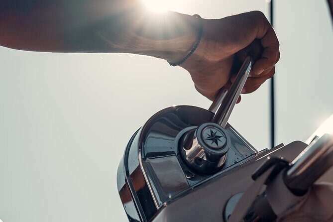 Romantic Sunset Catamaran Caldera Cruise incl. Meal & Drinks - The Sum Up