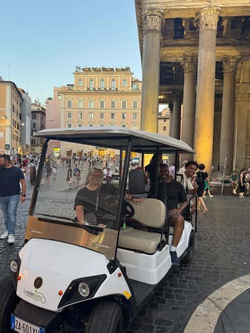 Rome: 3-Hour Private Golf Cart Tour with Culinary Tasting Included - The Itinerary: A Closer Look