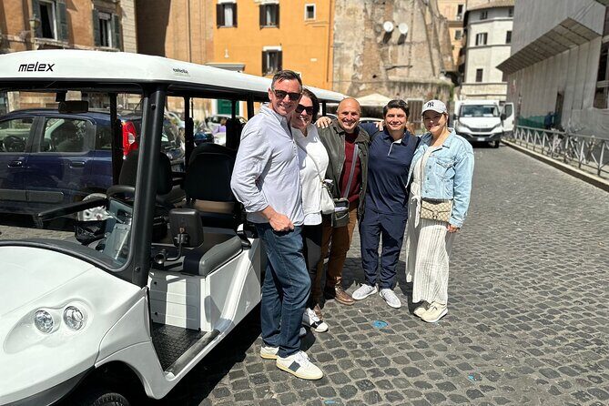 Rome: 3 Hours Private/Group Tour Golf cart with Gelato - The Appeal of a Golf Cart Tour in Rome