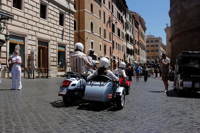 Rome 3 hours Vespa Sidecar Private Tour with Gelato - Final Thoughts