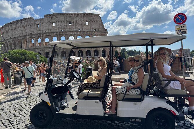 Rome : 3h Private Golf Cart Tour with Culinary Tasting - Key Points