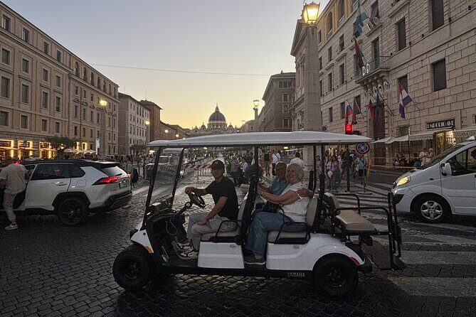 Rome : 3h Private Golf Cart Tour with Culinary Tasting - Who This Tour Is Perfect For
