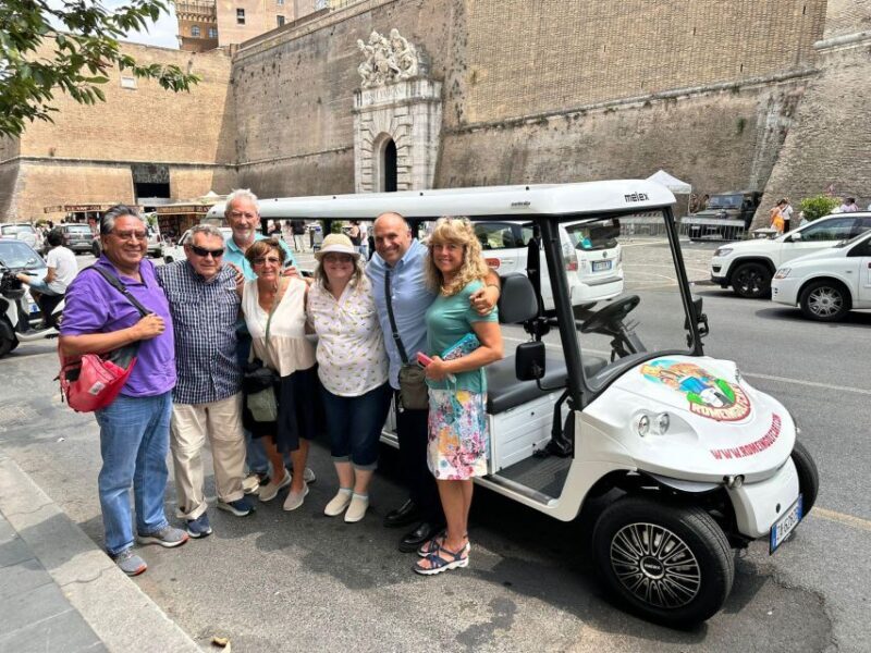 Rome: 4-Hour Golf Cart Tour with Hotel Pickup and Drop-Off - FAQ