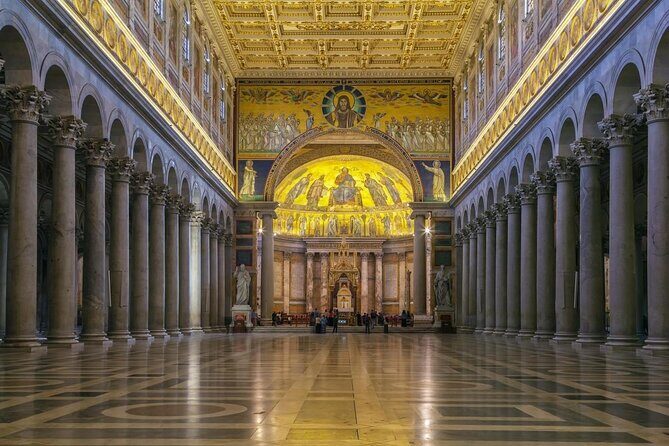 Rome: 4 Major Basilicas Private Tour with Driver at Disposal - Key Points