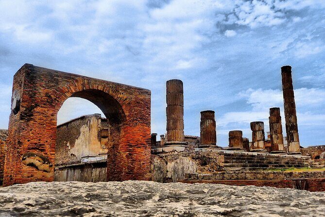 Rome Airport to Pompeii Tour with drop off Sorrento and Positano - Key Points