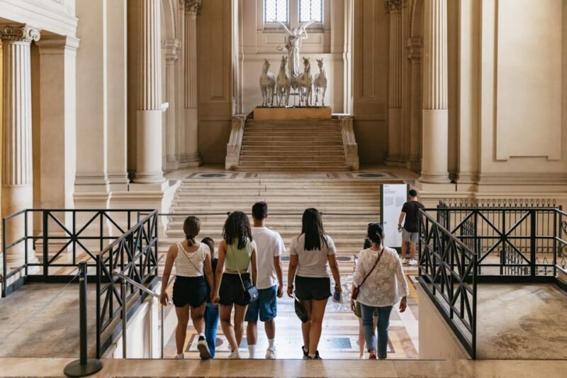 Rome: Altar of the Fatherland Elevator and Museum Tickets - The Ticket Pickup and Initial Impressions