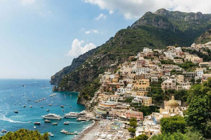 Rome: Amalfi Coast & Positano Day Trip with Coastal Cruise - Key Points