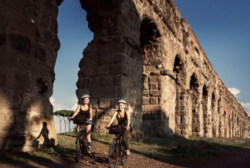 Rome: Appian Way, Catacombs & Roman Aqueducts Top EBike Tour - Key Points