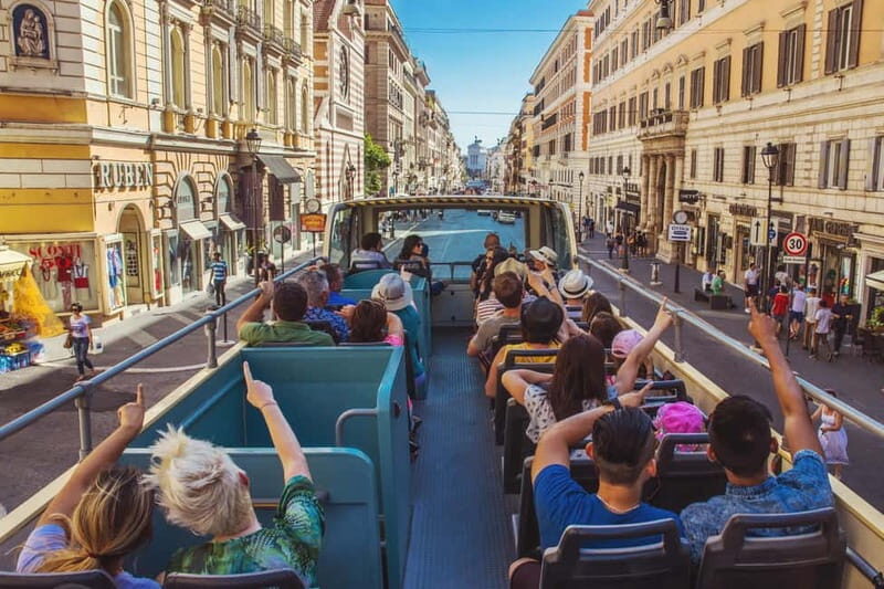 Rome: Big Bus Hop-on, Hop-off Open-Top Sightseeing Tour - Key Points