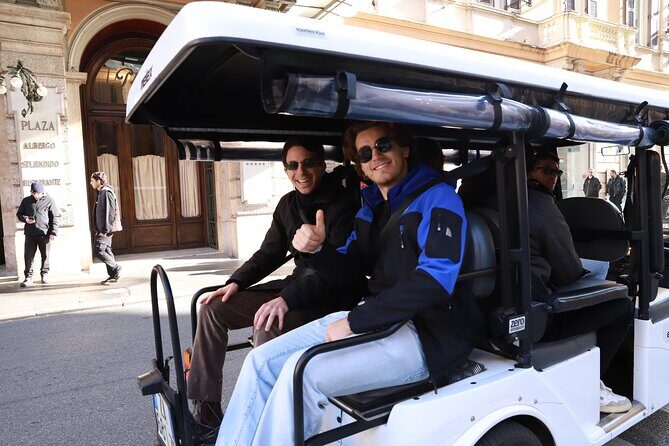 Rome by Golf Cart: see more, walk less - Key Points