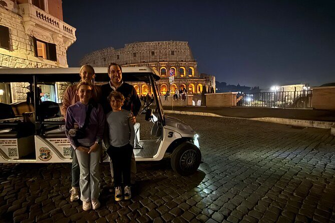 Rome by Night Private Golf Cart Tour-3 Hours - Comfort, Convenience, and Value