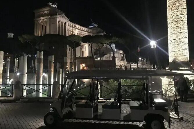 Rome by Night Private Golf Cart Tour-3 Hours - FAQ