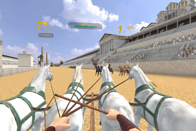 Rome: Circus Maximus Virtual Reality Game near the Colosseum - An Overview of the Experience