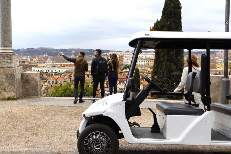 Rome: City Highlights Golf Cart Tour - Key Points