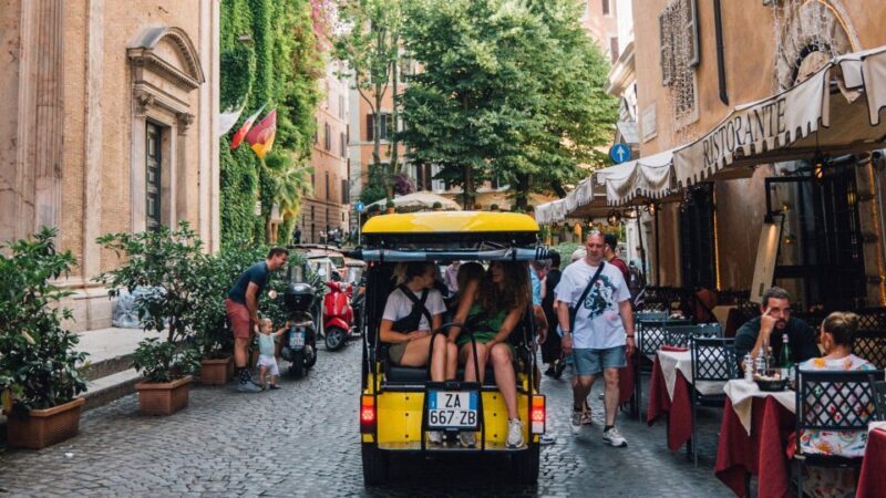 Rome: City Highlights Tour by Electric Golf Cart - Key Points