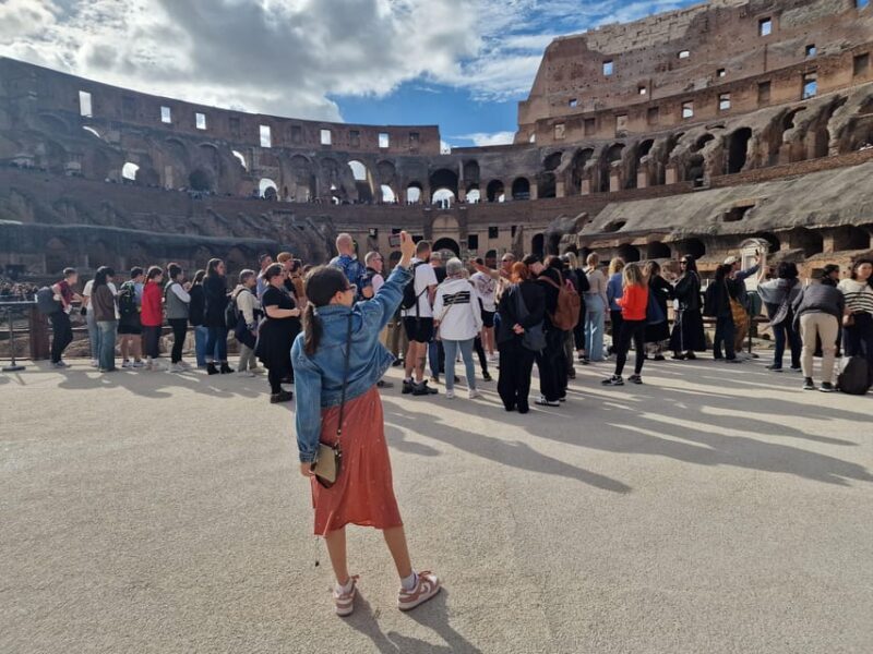 Rome: Colosseum Arena Access and Ancient Rome Guided Tour - Walking in the Footsteps of Romans: What Youll See and Feel