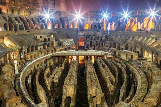 Rome: Colosseum by Night Guided Tour - Key Points