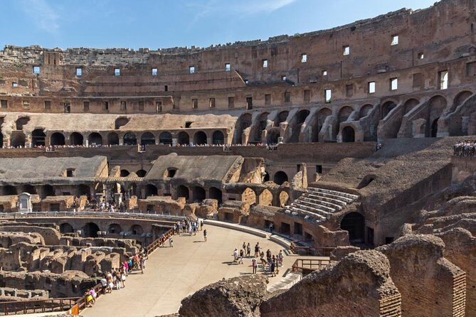 Rome: Colosseum, Forum & Palatine with Arena Access + Audio Guide - What the Reviews Tell Us