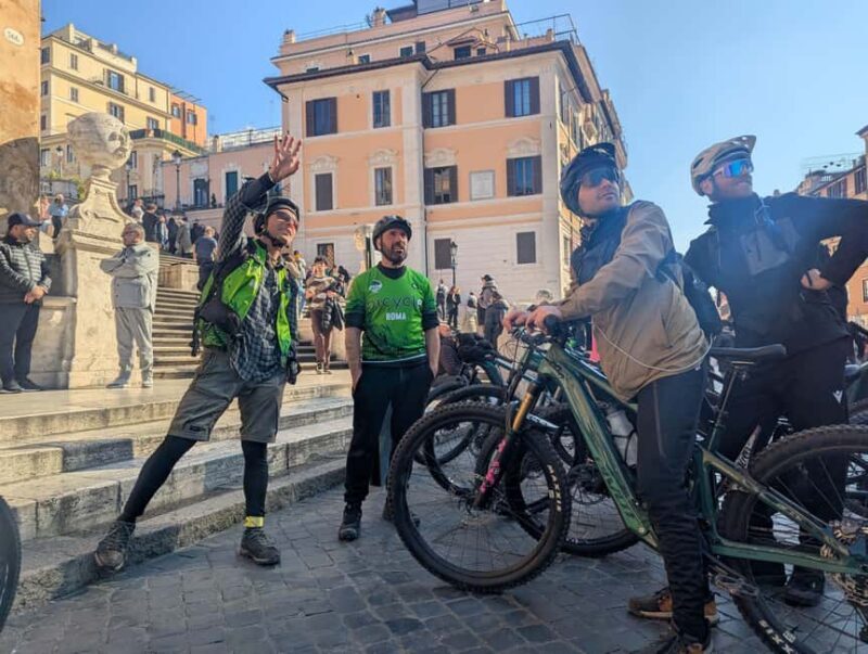 Rome E-Bike Highlights Tour & Tasting in Secret Cave - The Itinerary Breakdown