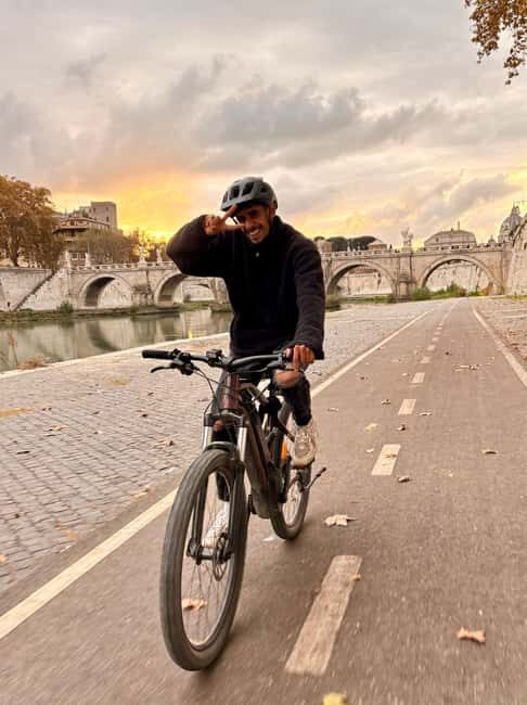 Rome E-Bike Highlights Tour & Tasting in Secret Cave - The Food and Tasting Experience