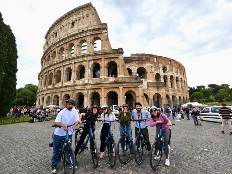 Rome E-Bike Tour with a local! Top Attractions & Hidden Gems - Key Points