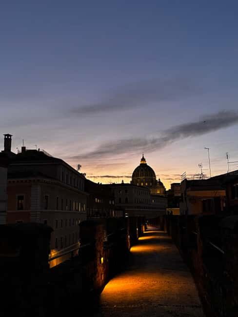 Rome: Evening Tour of Passetto di Borgo and Audio Guide App - Exploring Rome’s Evening Secrets: A Thoughtful Journey