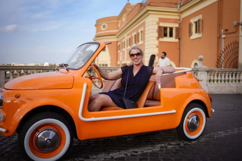 Rome: Fiat 500 Convertible Tour with Photos - Key Points