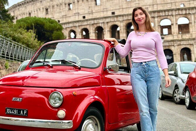 Rome Fiat 500 Vintage photo experience - A Closer Look at the Rome Fiat 500 Vintage Photo Tour