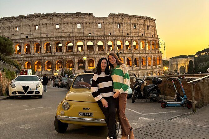 Rome Fiat 500 Vintage photo experience - FAQ