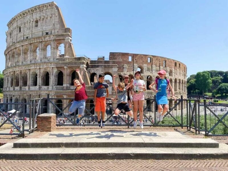 Rome for Kids: Colosseum and Roman Forum Tour - The Colosseum Visit
