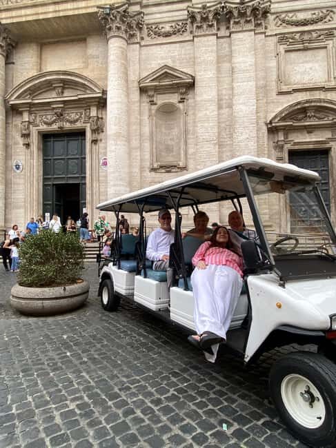 Rome: Golf Car Tour for Cruise Passengers - Discover Rome in a New Way: The Golf Car Tour for Cruise Passengers