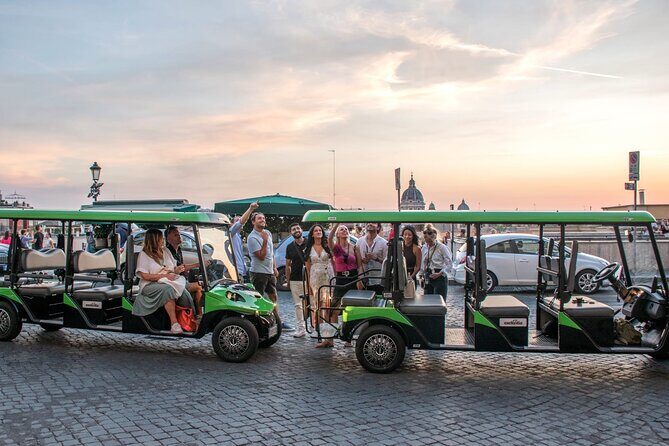 Rome Golf Cart Tour: Explore Landmarks & Taste Local Gelato - Key Points