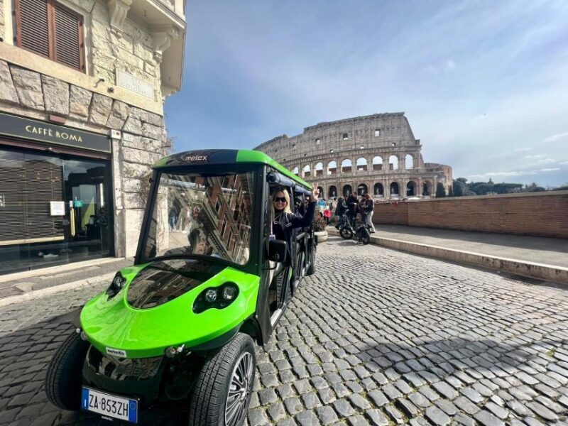 Rome: Golf Cart Tour with Artisanal Gelato Tasting - A Complete Look at the Rome Golf Cart Tour