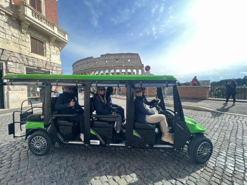 Rome: Golf Cart Tour with Artisanal Gelato Tasting - FAQ