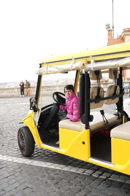 Rome: Golf Cart Tour with Professional Photoshoot - Key Points