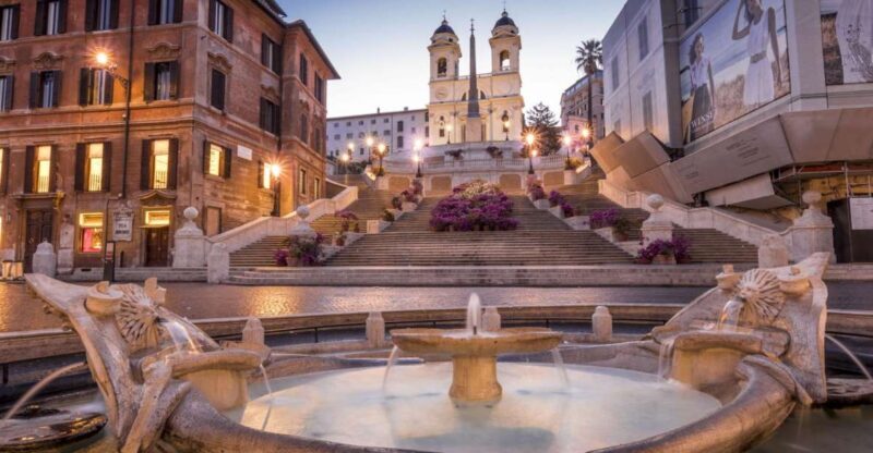 Rome: Guided City Center Evening Sightseeing Walking Tour - Ending the Tour at Campo de’ Fiori