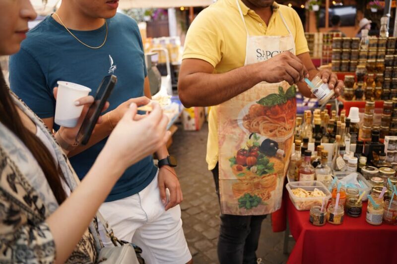 Rome: Guided City Food Tour by Vespa and Tastings - Key Points