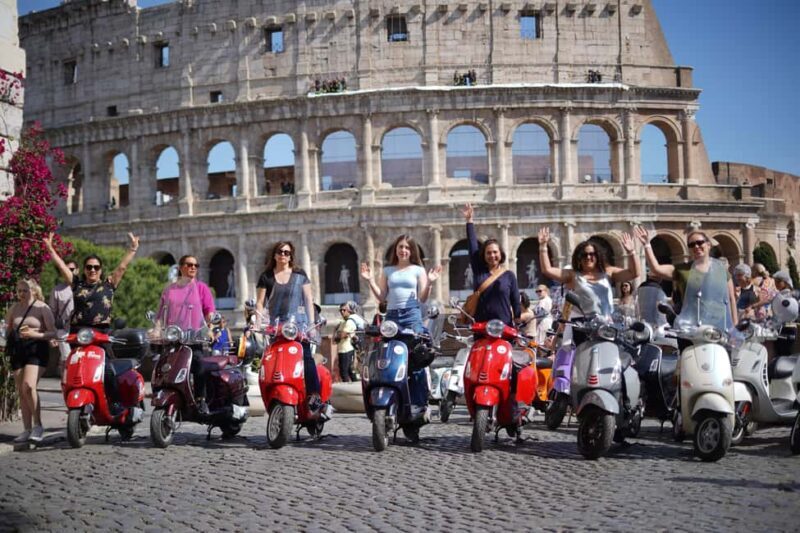 Rome: Guided Vespa Experience with Professional Photoshoot - Key Points