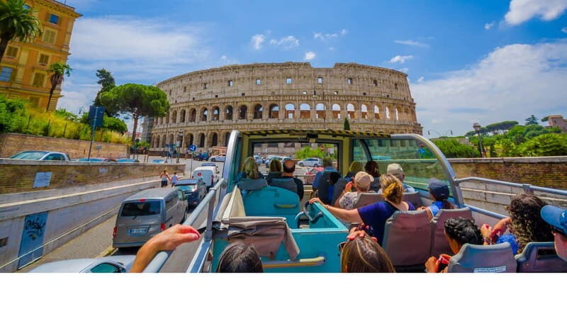 Rome: Hop-on Hop-off Bus and Colosseum, Ancient Rome Tour - Key Points  