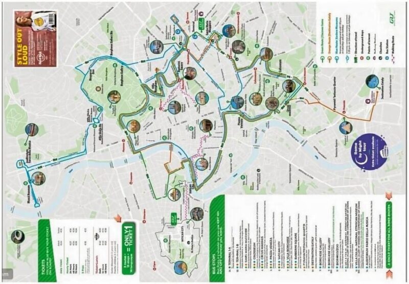 Rome: Hop-On Hop-Off Panoramic Bus Ticket - Access 3 Routes - FAQ