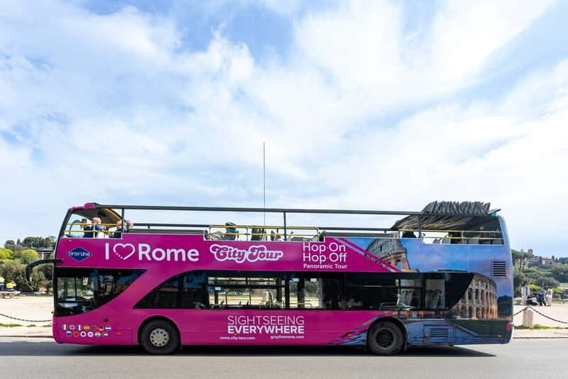 Rome: Hop-on Hop-off Sightseeing Bus Tour with Audioguide - The Sum Up