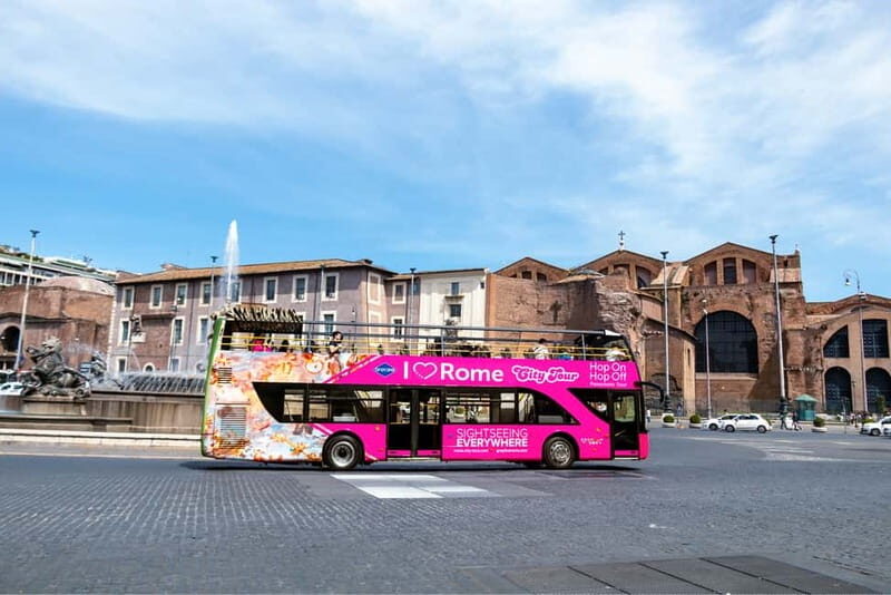 Rome: Hop-on Hop-off Sightseeing Bus Tour with Audioguide - FAQ