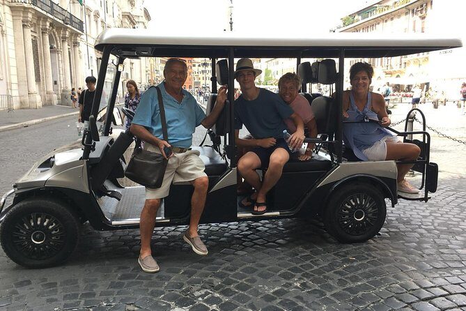 Rome in Golf Cart 4 Hours History & have Fun - Frequently Asked Questions