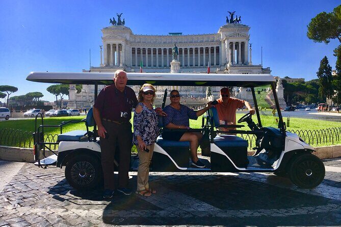 Rome in Golf Cart 4 hours Private Tour with Pickup from hotel - An In-Depth Look at the Rome Golf Cart Tour 