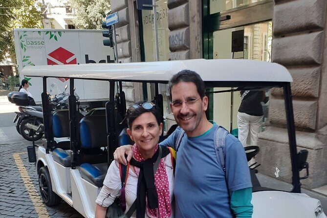 Rome in Golf Cart 4 hours Private Tour with Pickup from hotel - FAQ